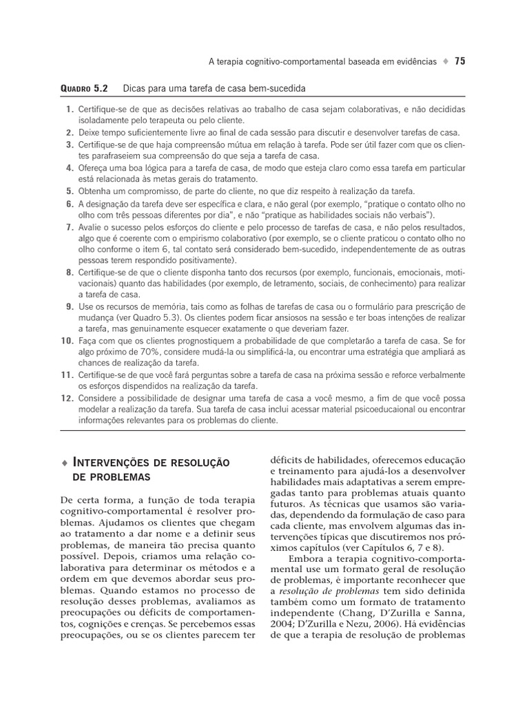 Deborah Dobson, Keith S. Dobson - A Terapia Cognitivo-Comportamental Baseada em Evidências ...