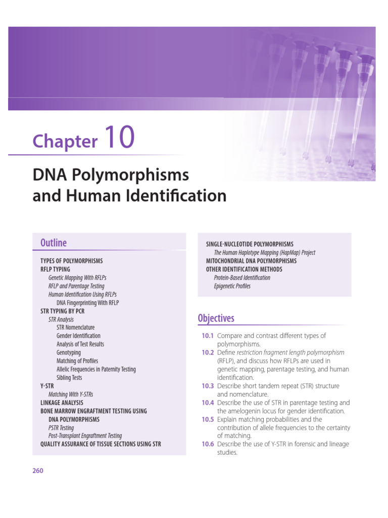 DNA-fingerprinting (1) | PDF | Microsatellite | Single Nucleotide Polymorphism