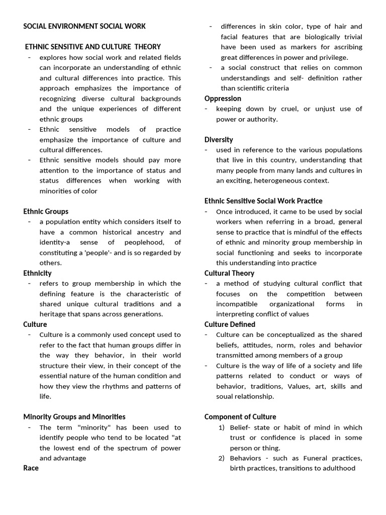 Sesw Reviewer | PDF | Attitude (Psychology) | Empowerment