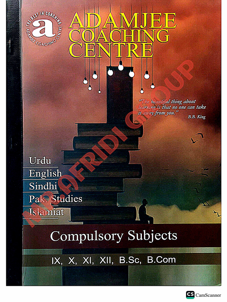 Xii-Pst in English Notes by Adamjee Couching Center | PDF | Social ...