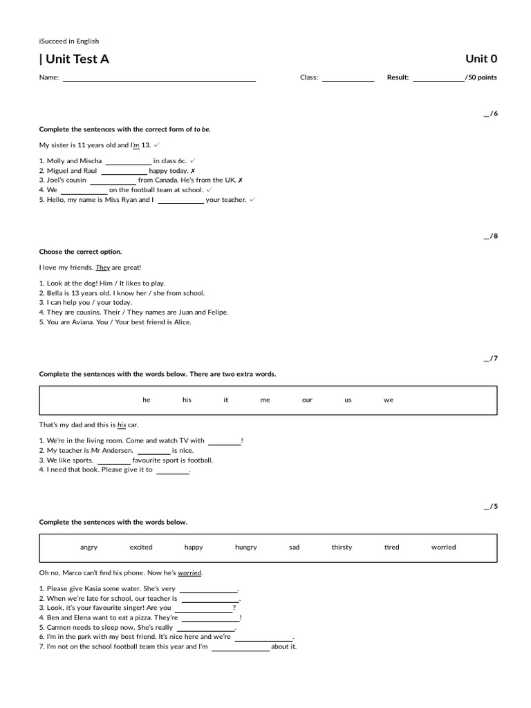 Unit Test A V1 | PDF | Home | Interior Design