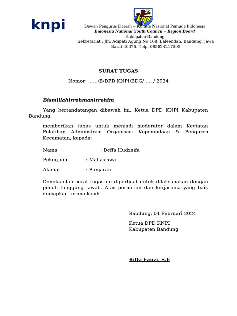 Moderator Adm Okp | PDF