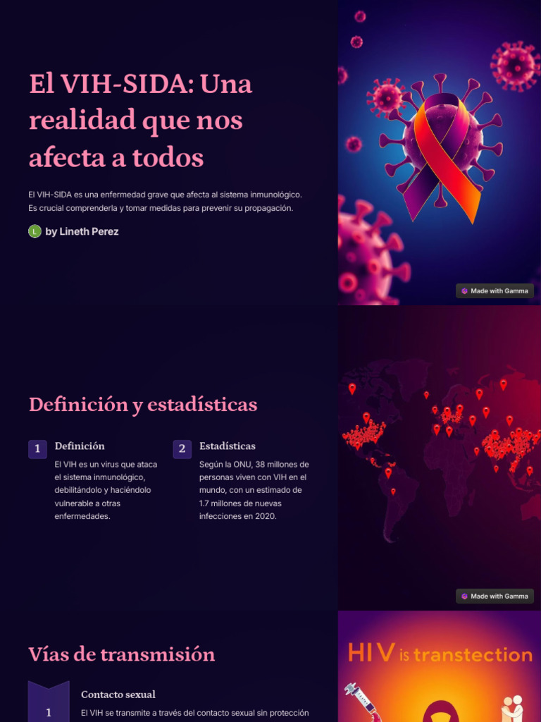 El VIH SIDA Una Realidad Que Nos Afecta A Todos | PDF | VIH / SIDA | VIH