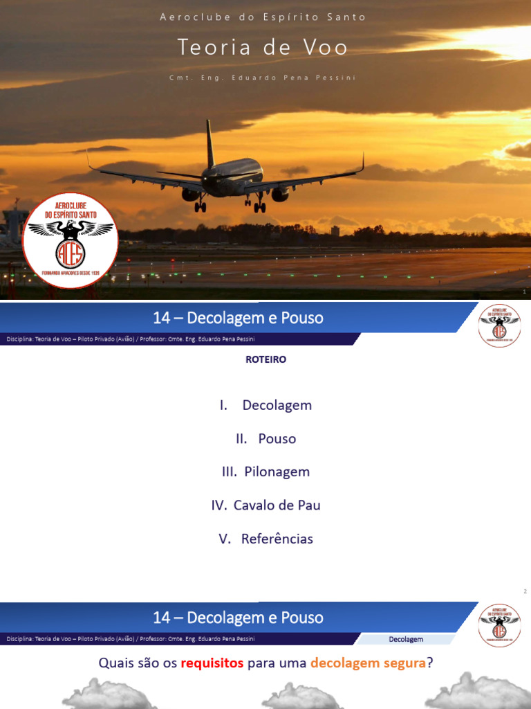 Cap¡tulo 14 - Decolagem e Pouso - Teoria de Voo AviÆo - Piloto Privado | PDF | Flap (Aeronáutica ...