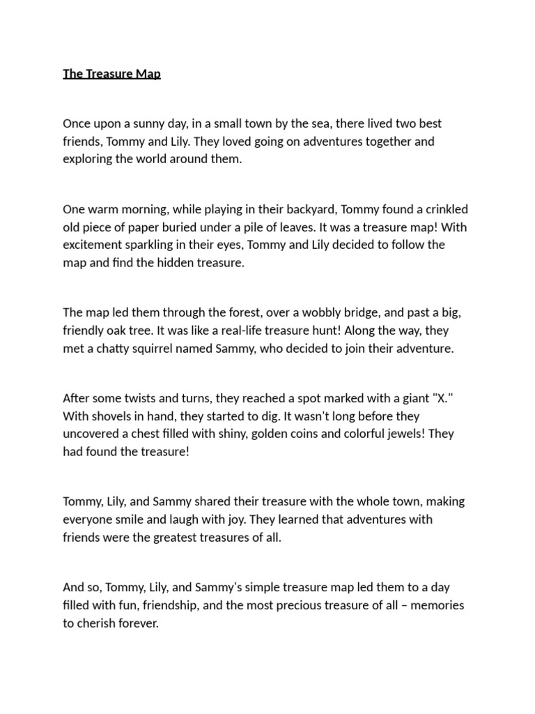 Treasure Map | PDF