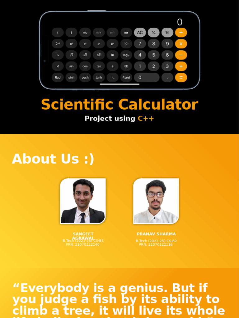 Scientific Calculator | PDF | Agile Software Development | Integer ...
