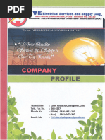 Electrical Company Profile | PDF | Electrician | Electric Power ...