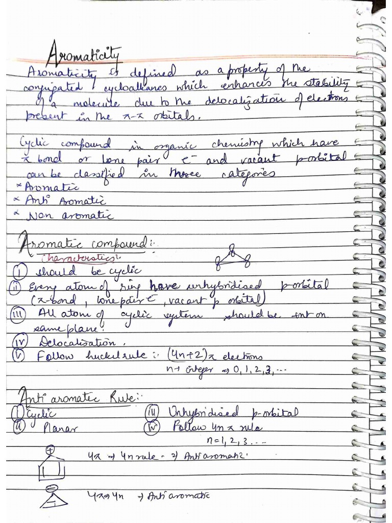 Aromaticity | PDF