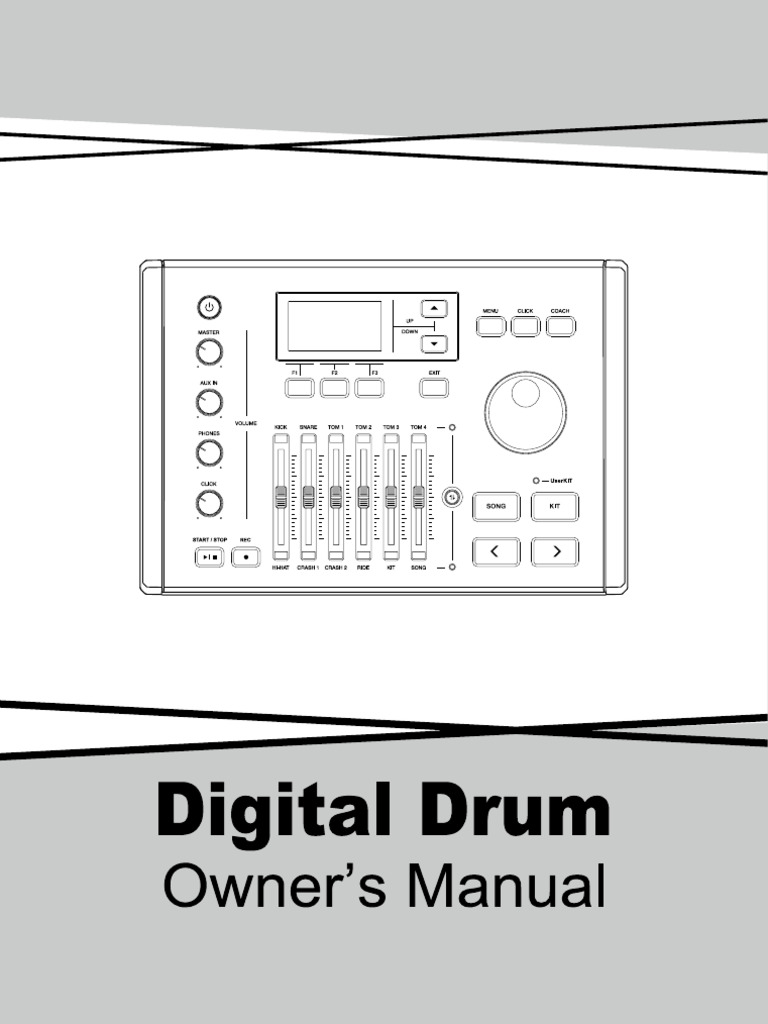 MZ725 Om | PDF | Drum Kit