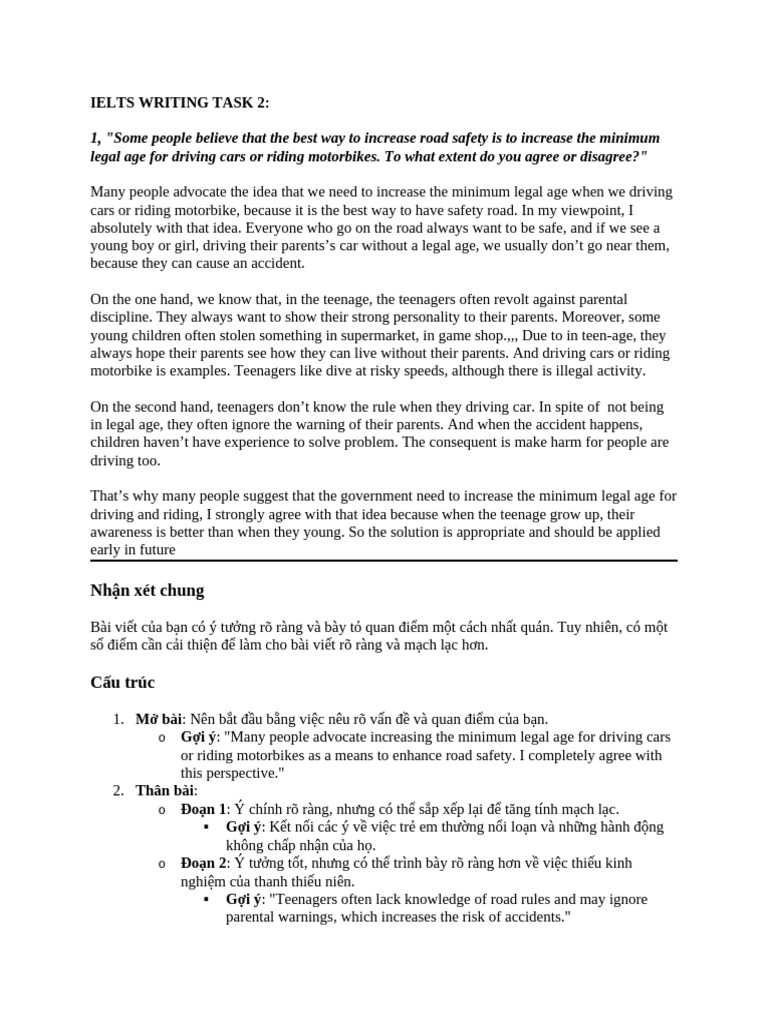 IELTS WRITING TASK 2 | PDF