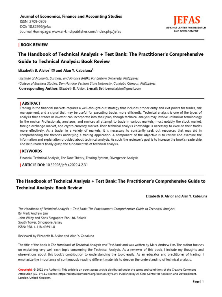 EBSCO FullText 2024 11 11 PDF Technical Analysis Algorithmic Trading