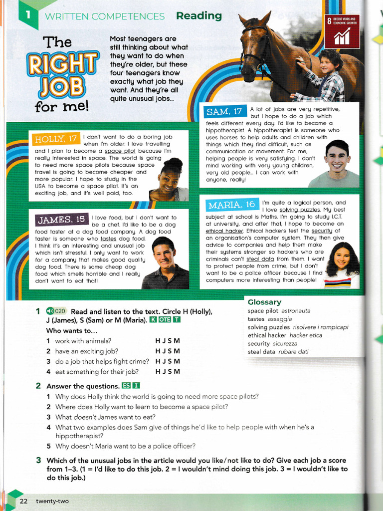 Reading Comprehension Jobs | PDF