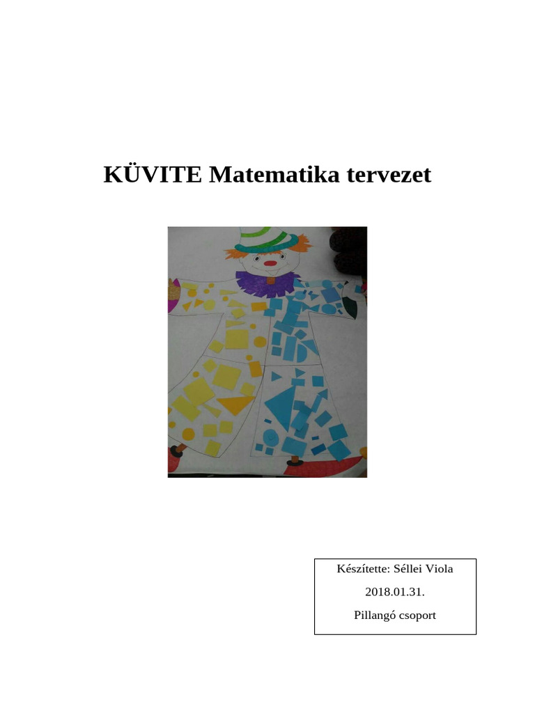 Matematika Tervezet | PDF