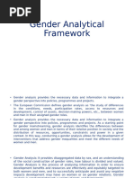 Gender Analysis Frameworks Overview | PDF | Gender Analysis | Gender