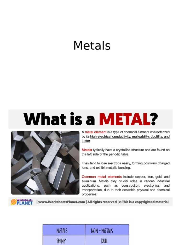 Metals | PDF