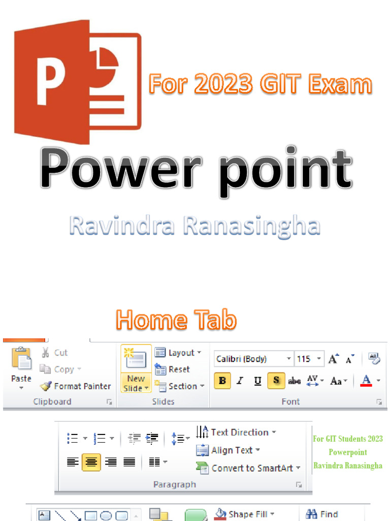 GIT Powerpoint Lesson | PDF