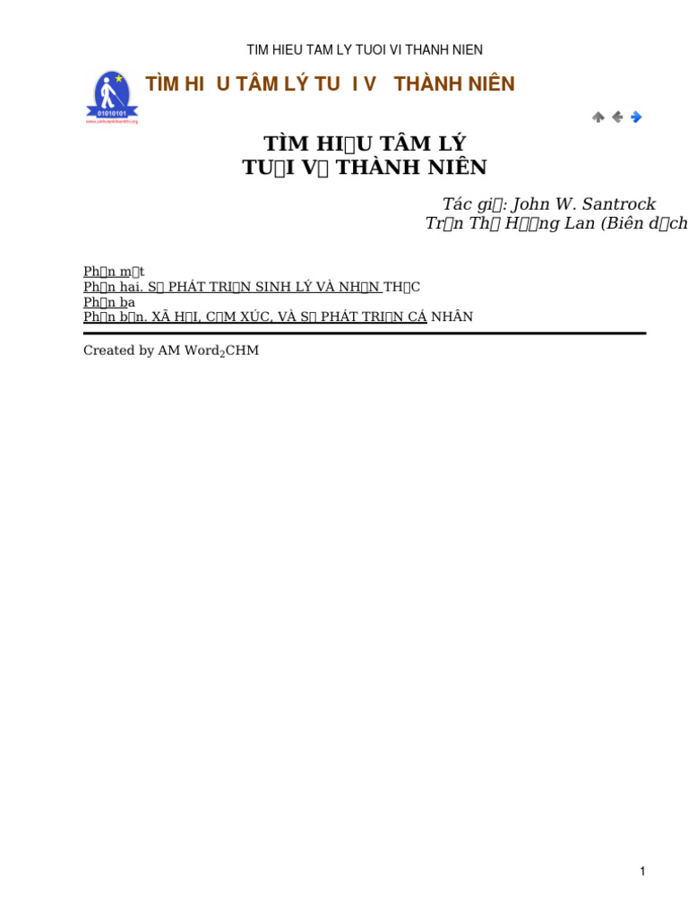 Tim Hieu Tam Ly Tuoi VI Thanh Nien | PDF