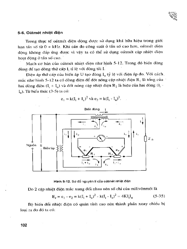 Cam Bien Va Ky Thuat Do Luong Do Luong Dien Va Cam Bien Do Luong 2 (Cuuduongthancong - Com) | PDF