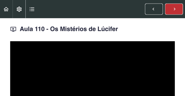 Aula 110 - Os Mistérios de Lúcifer Sociedade Gnostica Internacional | PDF