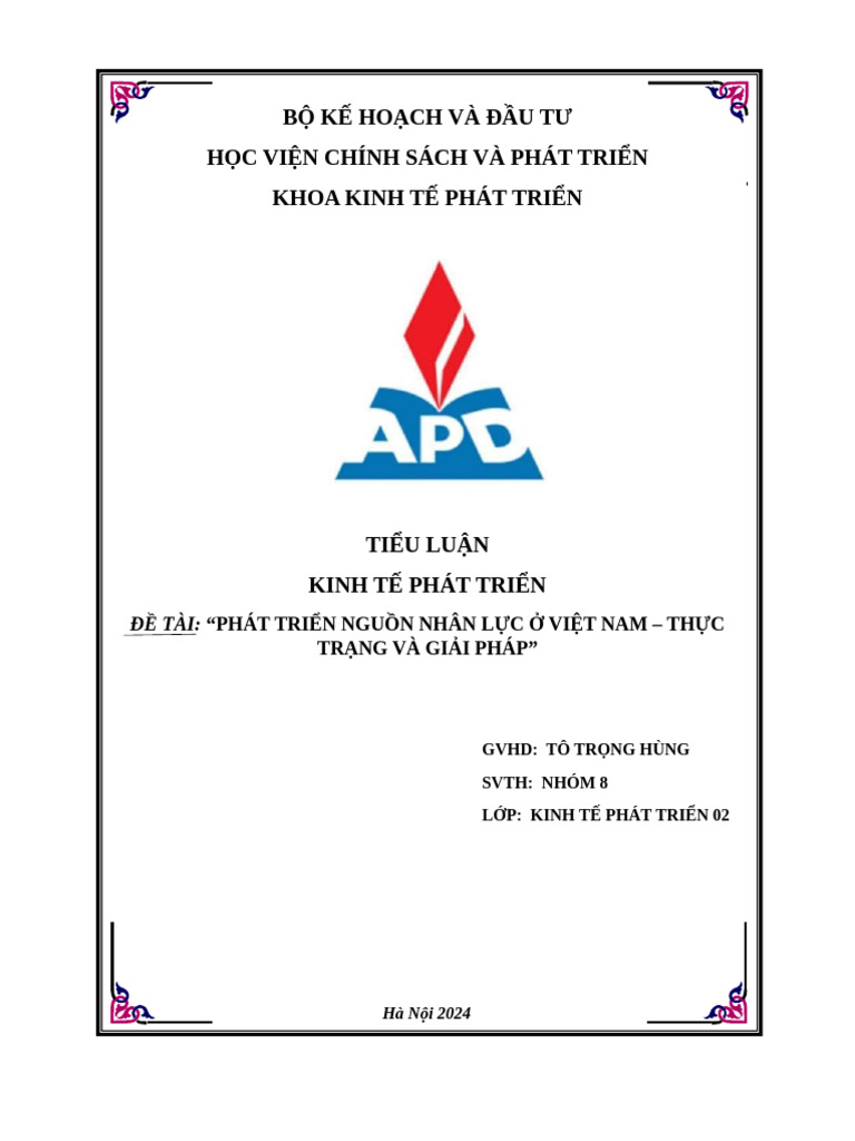 KTPT Đã Chỉnh Sửa | PDF