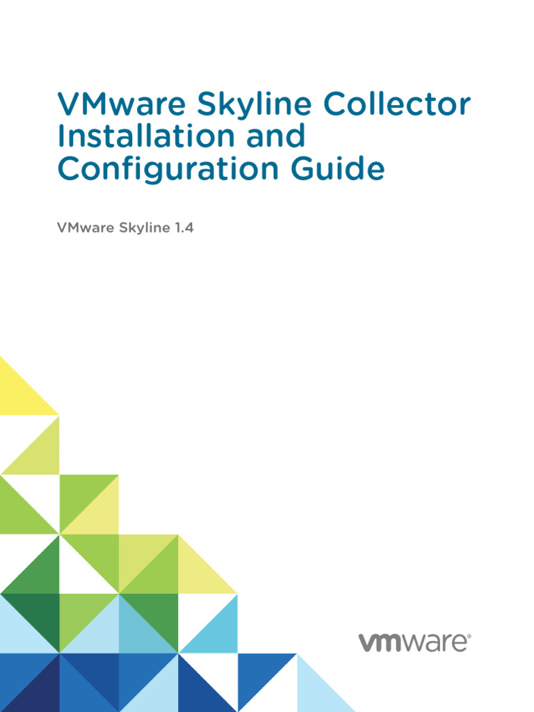 VMware Skyline Collector Installation and Configuration Guide 1 CDF PDF ...