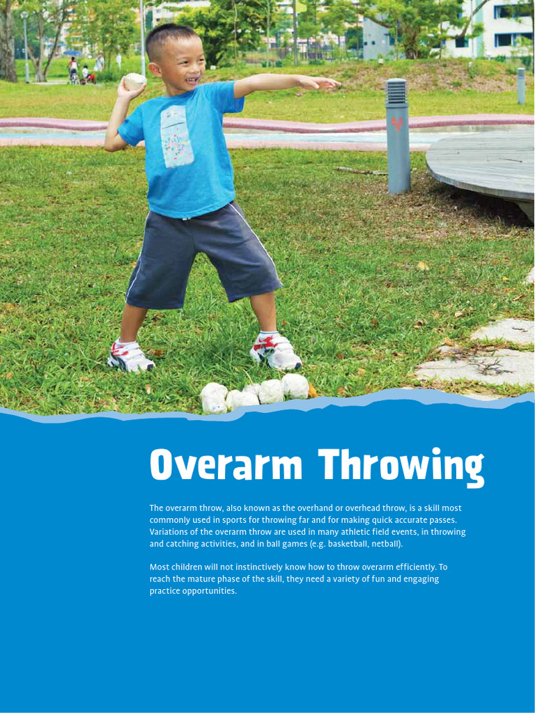 Ball Skills-Overarm Throwing | PDF | Wellness