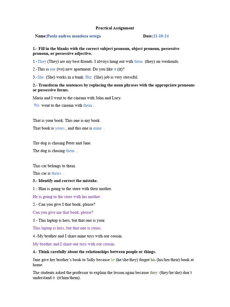 PRACTICE Number 1) | PDF