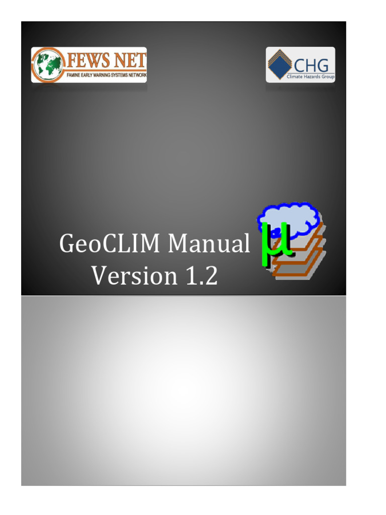 GeoCLIM1.2.0_Manual | PDF | Comma Separated Values | Coefficient Of ...