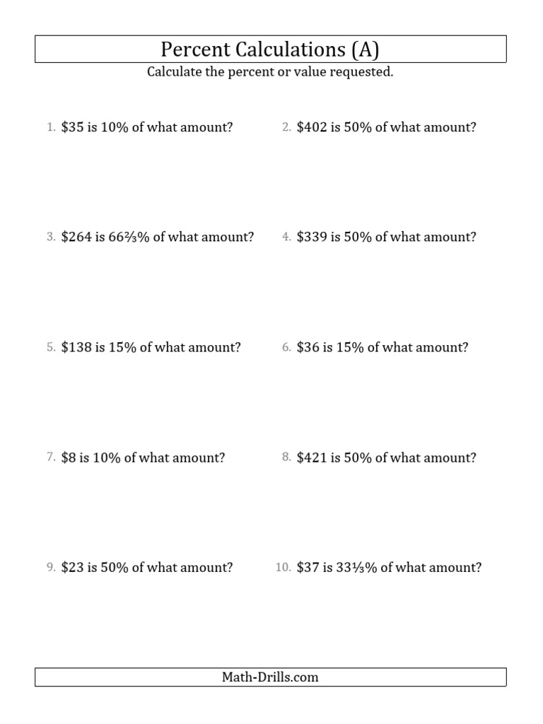Percents Calculate Base Selectpercents Currency Wholenumbers 001. ...