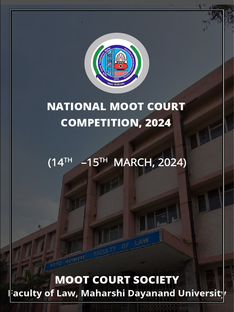 4 - 02-22-2024 - 13-05-19 - Brochure MDU - National Moot Court | PDF ...