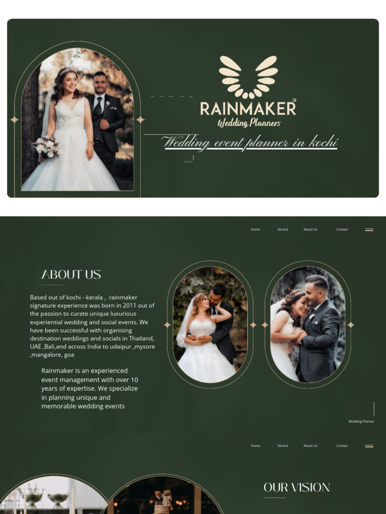 Rain Maker Event Planner | PDF