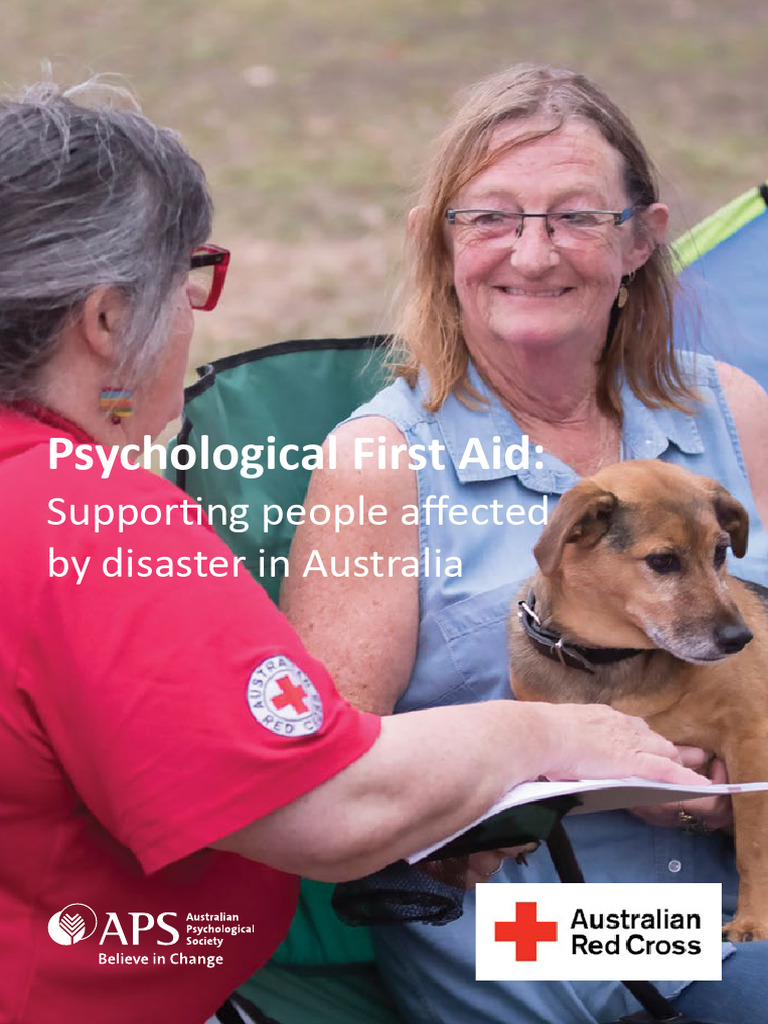 Psychological First Aid Guide 2024 | PDF | Psychological Trauma ...