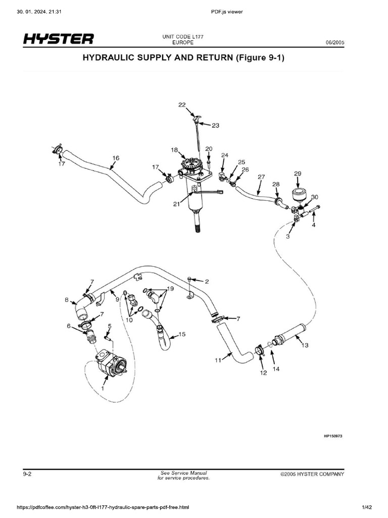 L177 Hydraulic Spare Parts - PDFCOFFEE | PDF