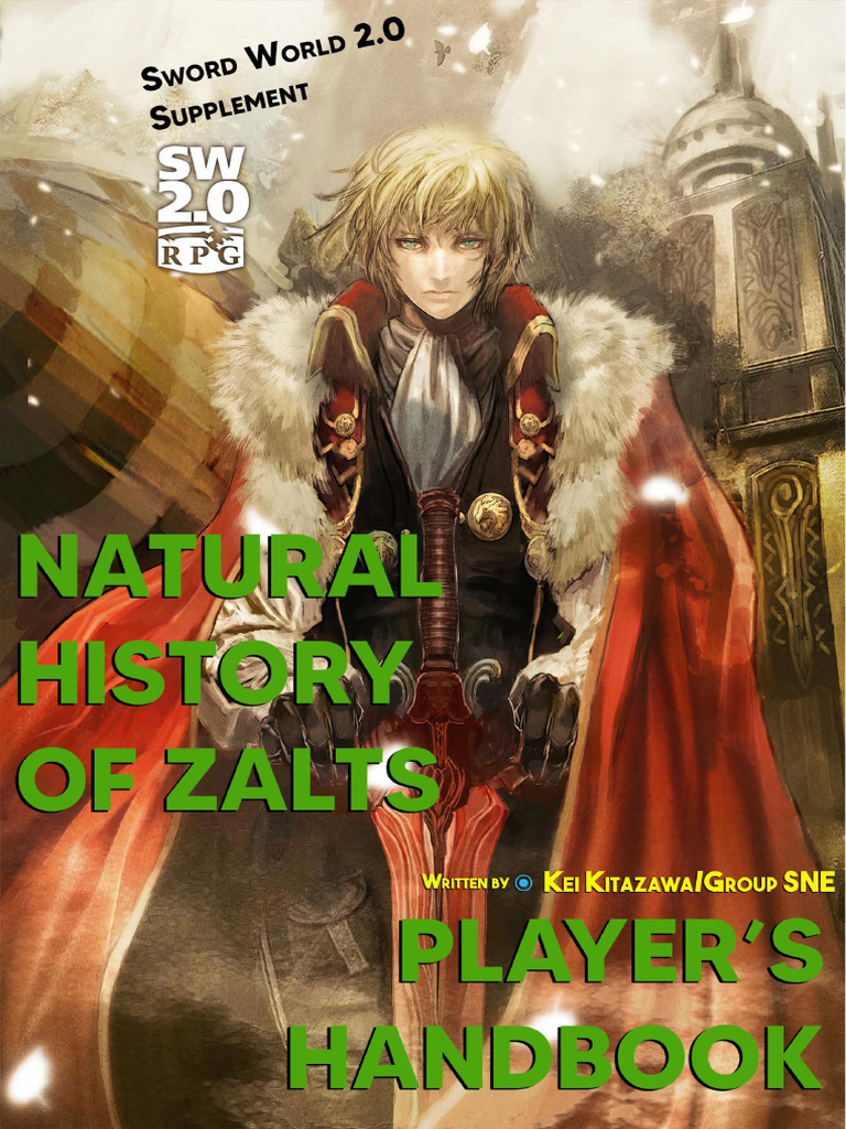 Sword World 2.0 - Natural History of Zalts | PDF