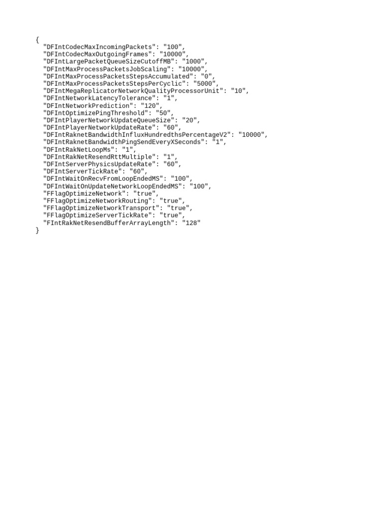 Here Are The Fflags For Network Optimizations! | PDF