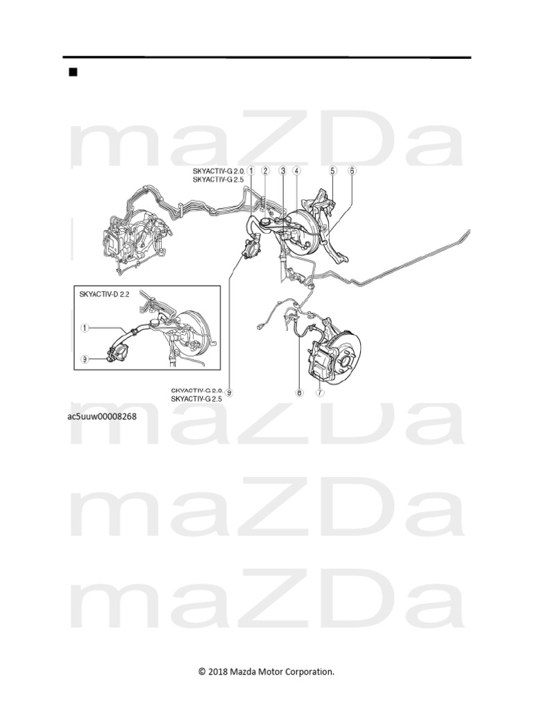 Conventional Brake System Location Index | PDF | Brake | Vehicle Technology