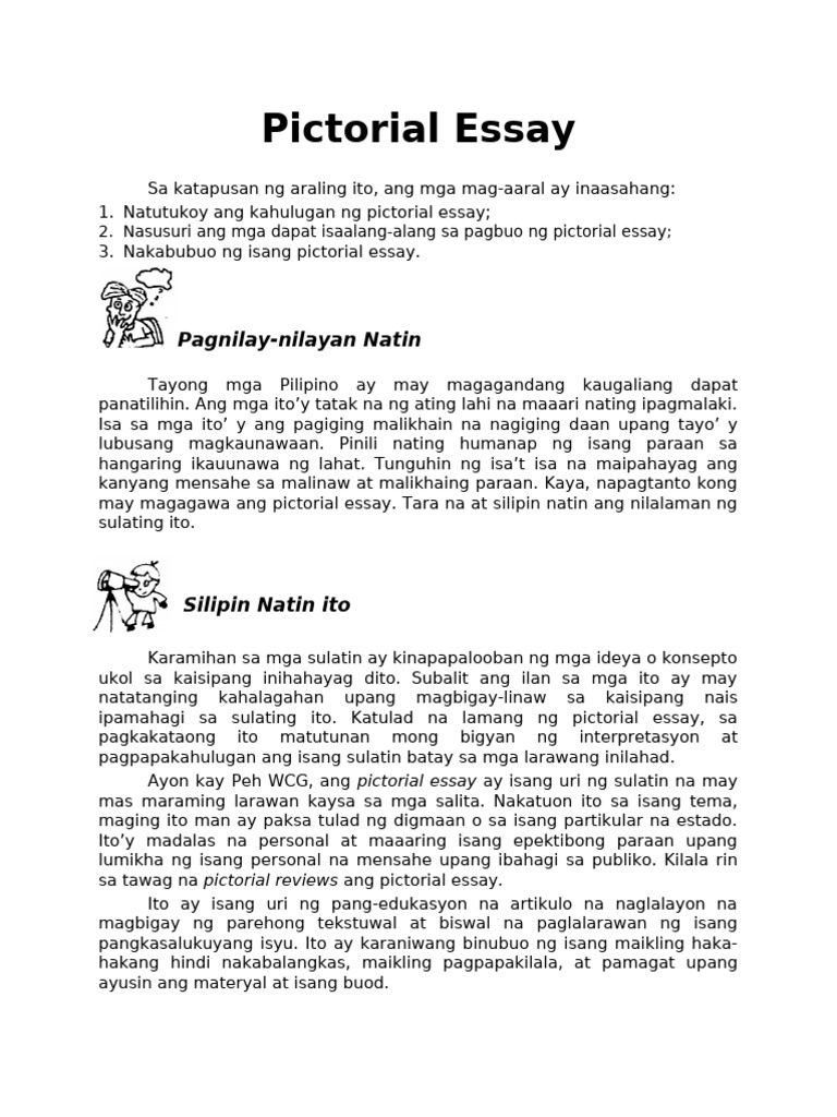 Picto Essay | PDF