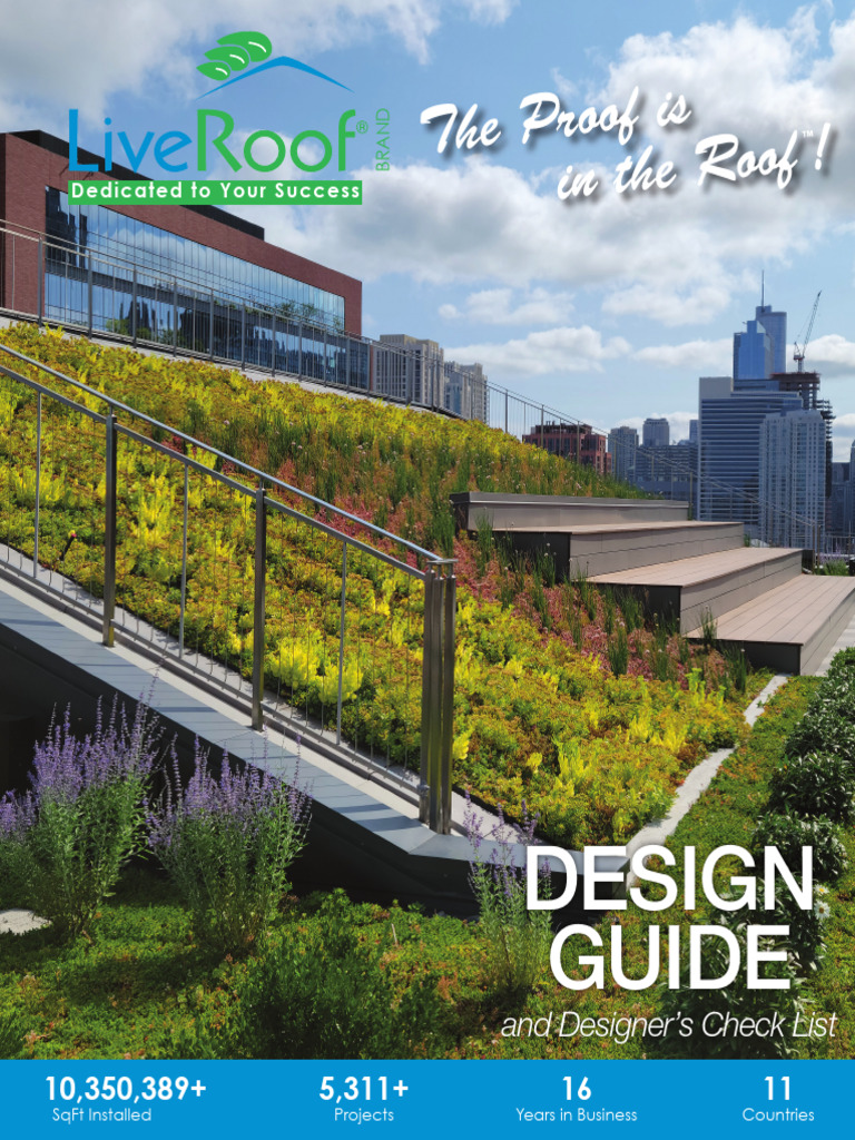 Live Roof Design Guide | PDF | Soil | Irrigation