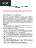 Exposé sur le Brésil : Culture et Histoire | PDF