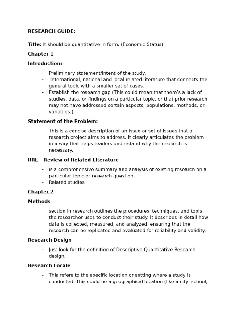 Research Guide | PDF | Survey Methodology | Data