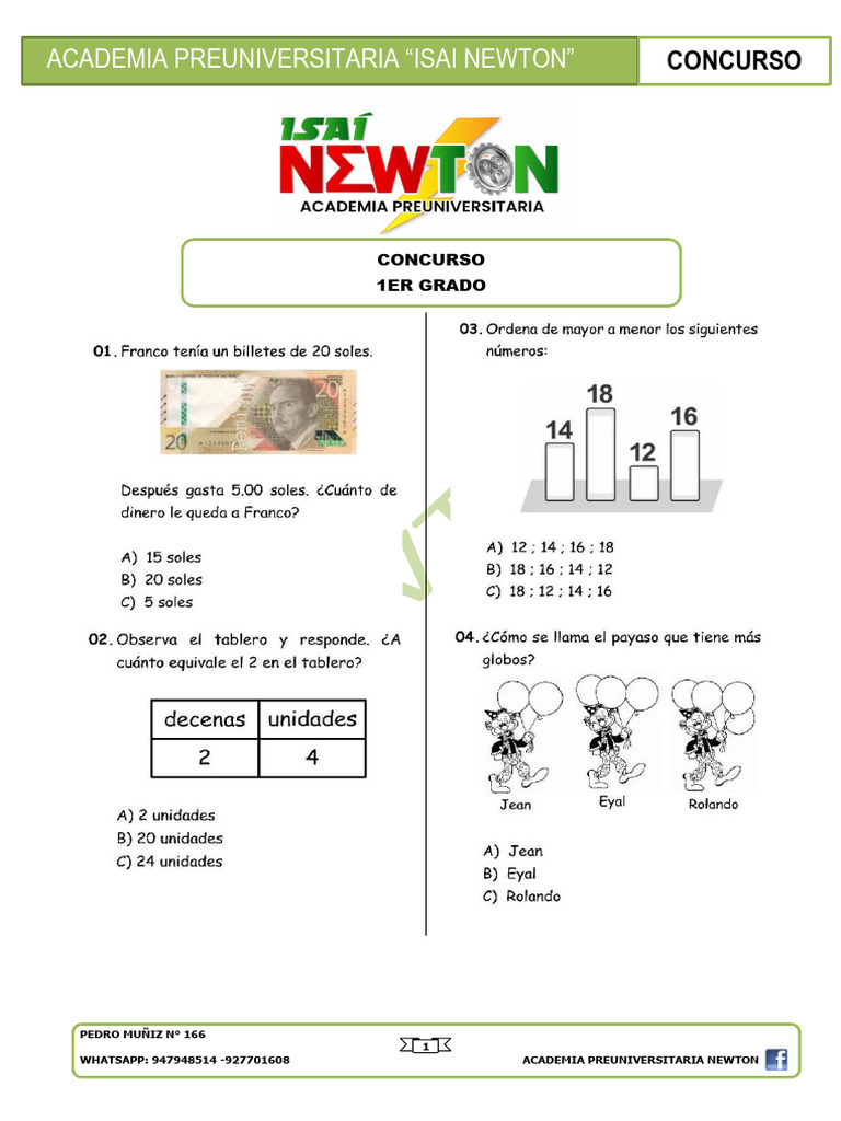 PRIMARIA 1er Grado | PDF | Wellness