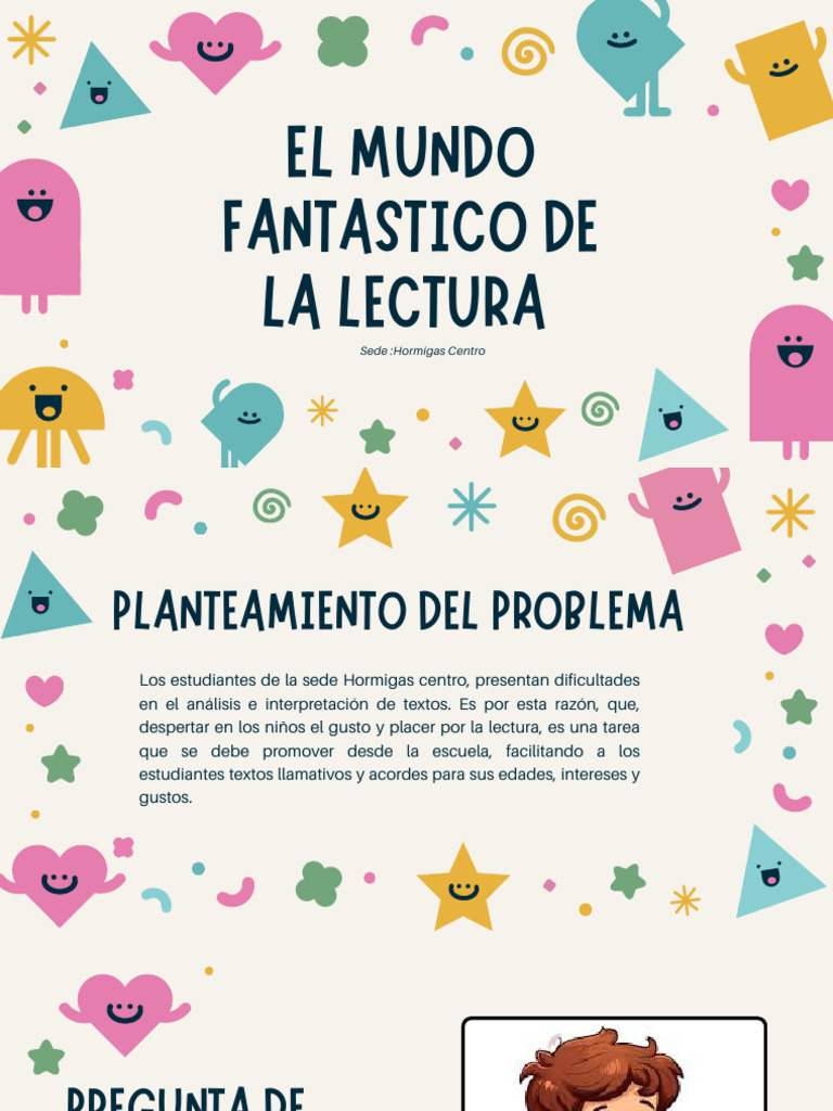 El Mundo Fantastico de La Lectura EP | PDF | Comprensión lectora ...
