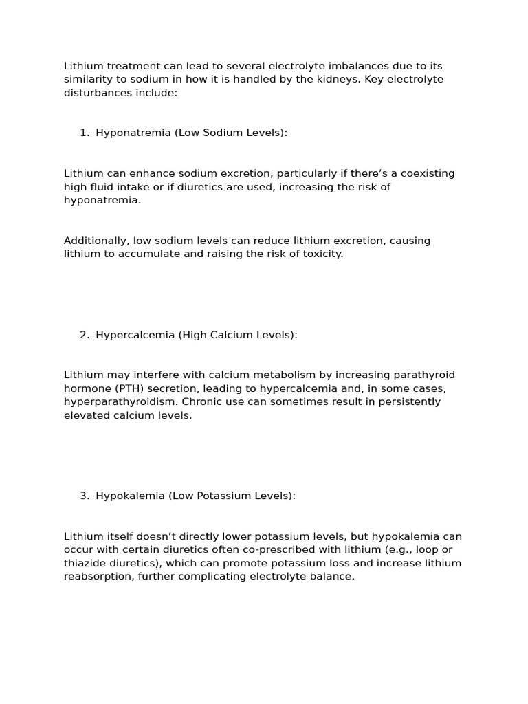Lithium | PDF
