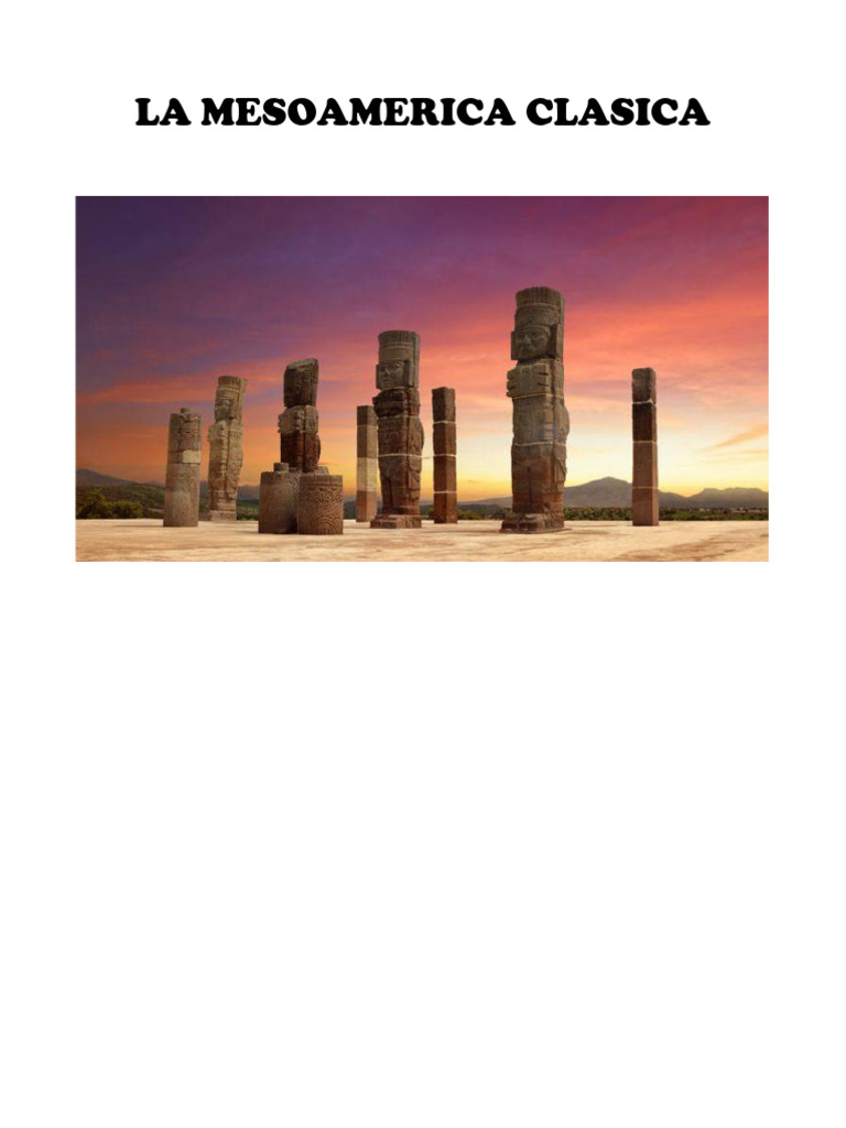 Periodo Clasico - Camila 1B | PDF | Civilización maya | Mesoamérica