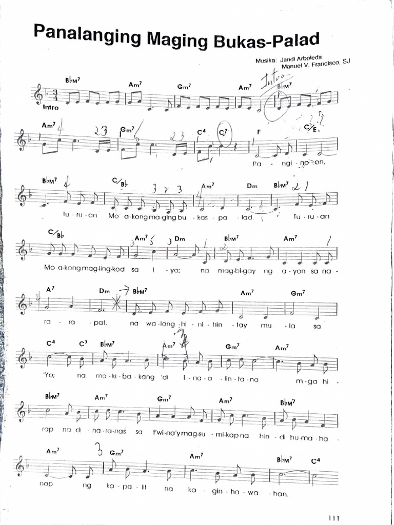 Panalanging Maging Bukas Palad | PDF