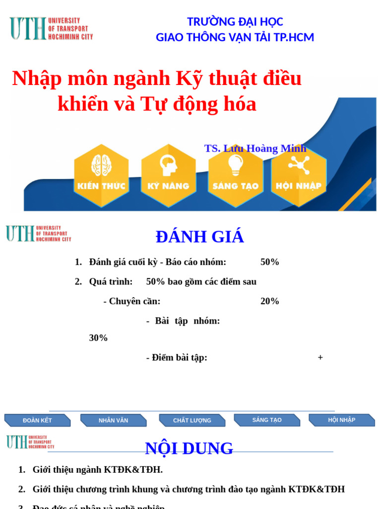 Khung CT Và CTĐT KTĐK Va TĐH | PDF