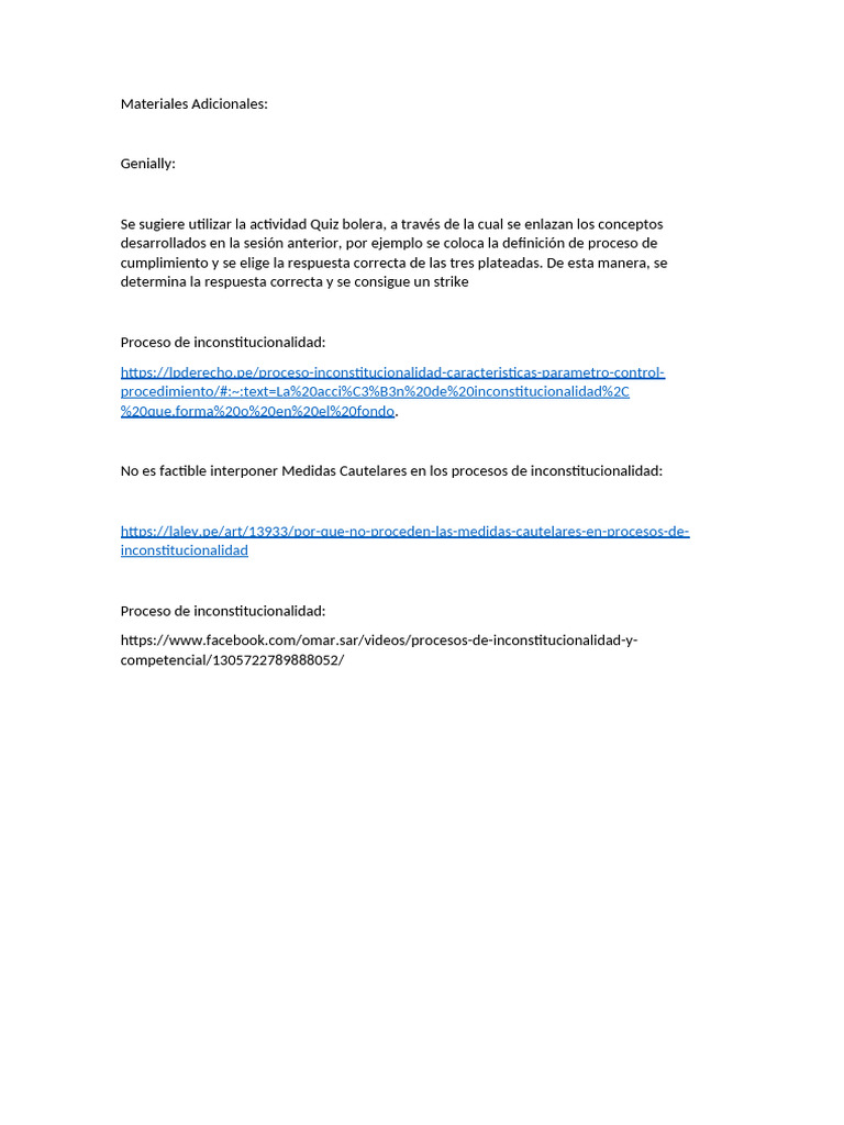 Materiales Adicionales Semana 11 | PDF