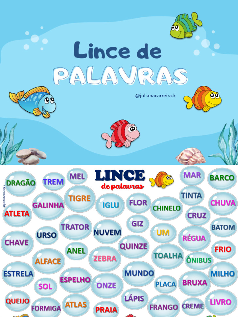 LINCE de Palavras | PDF