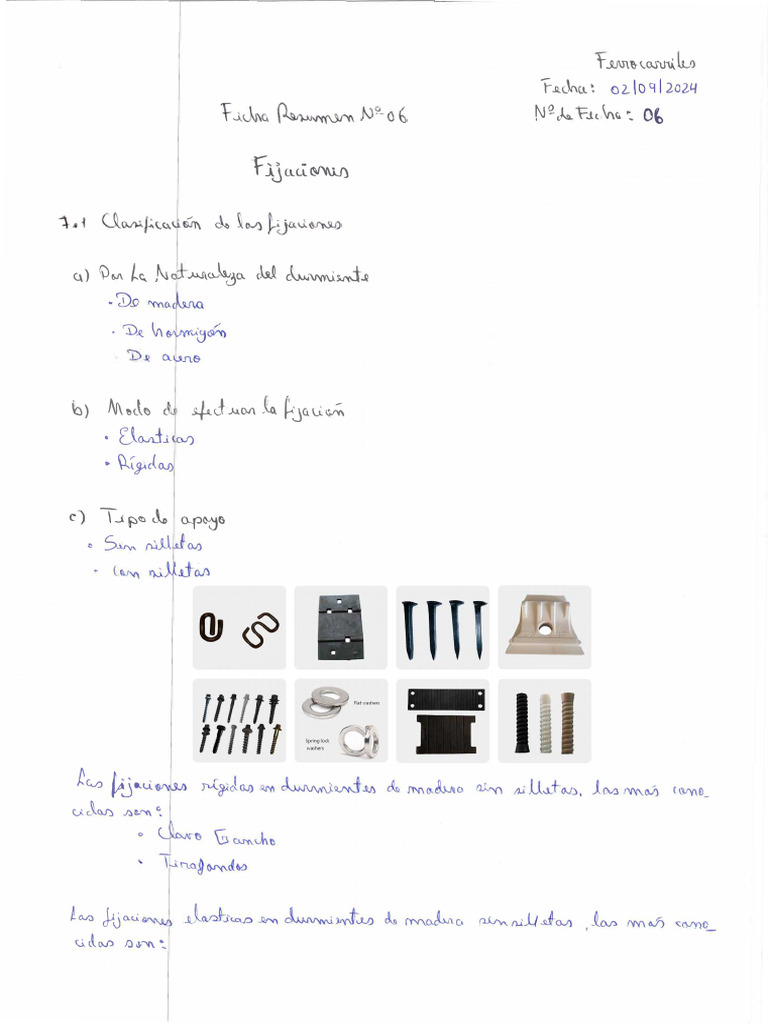 Ficha Resumen 06 Victor Raul Fernandez Amat (Ferrocarriles) | PDF