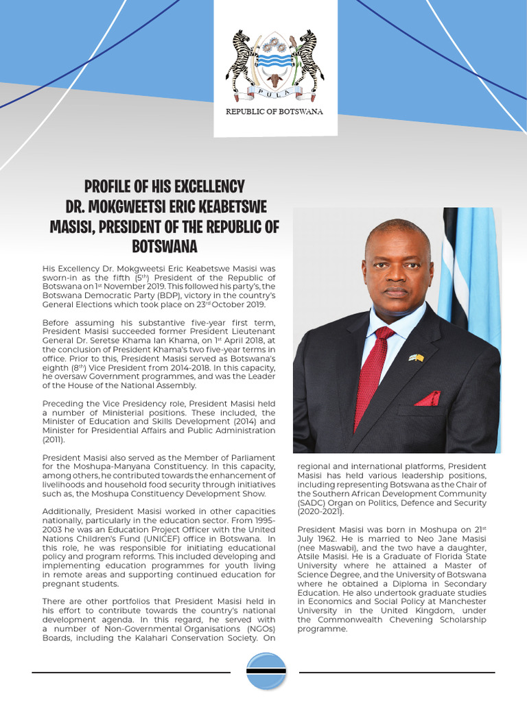 Bio Amb | PDF | Botswana | Government